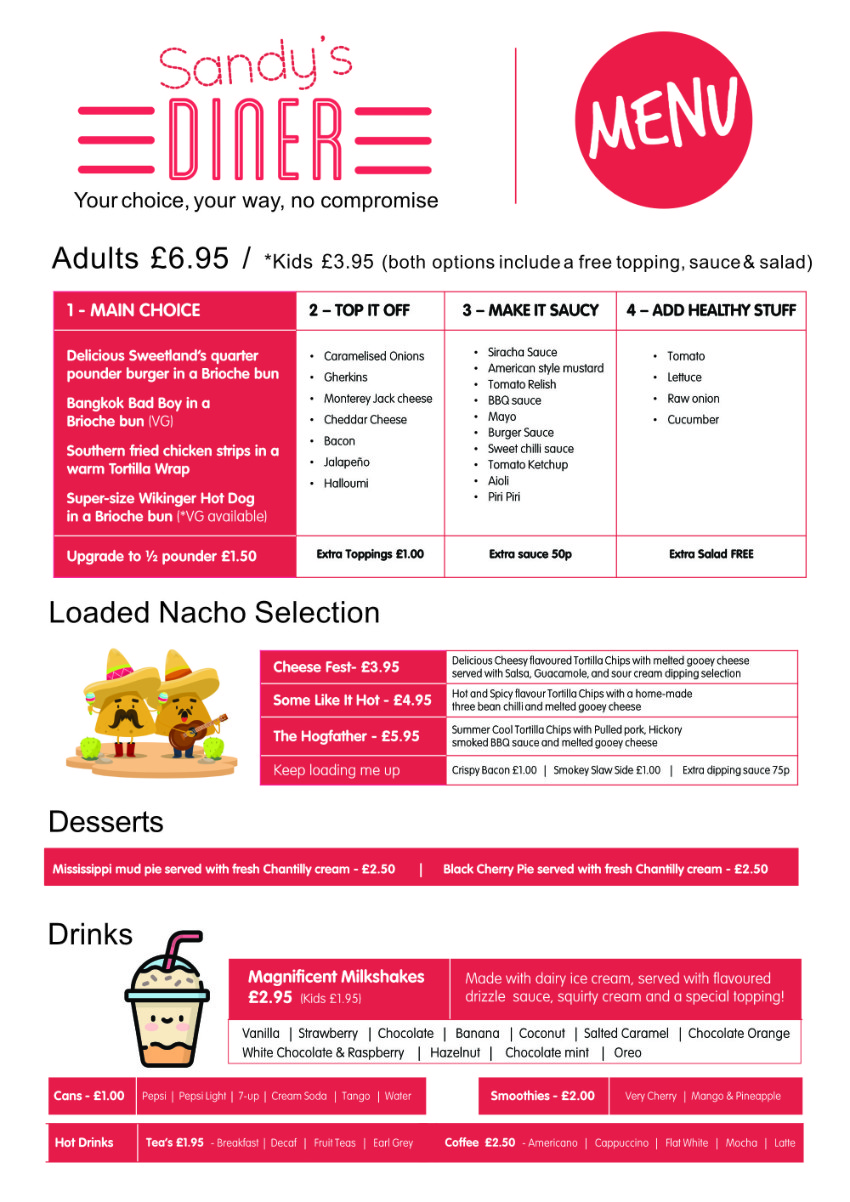 Sandy’s Diner – Enterprise East